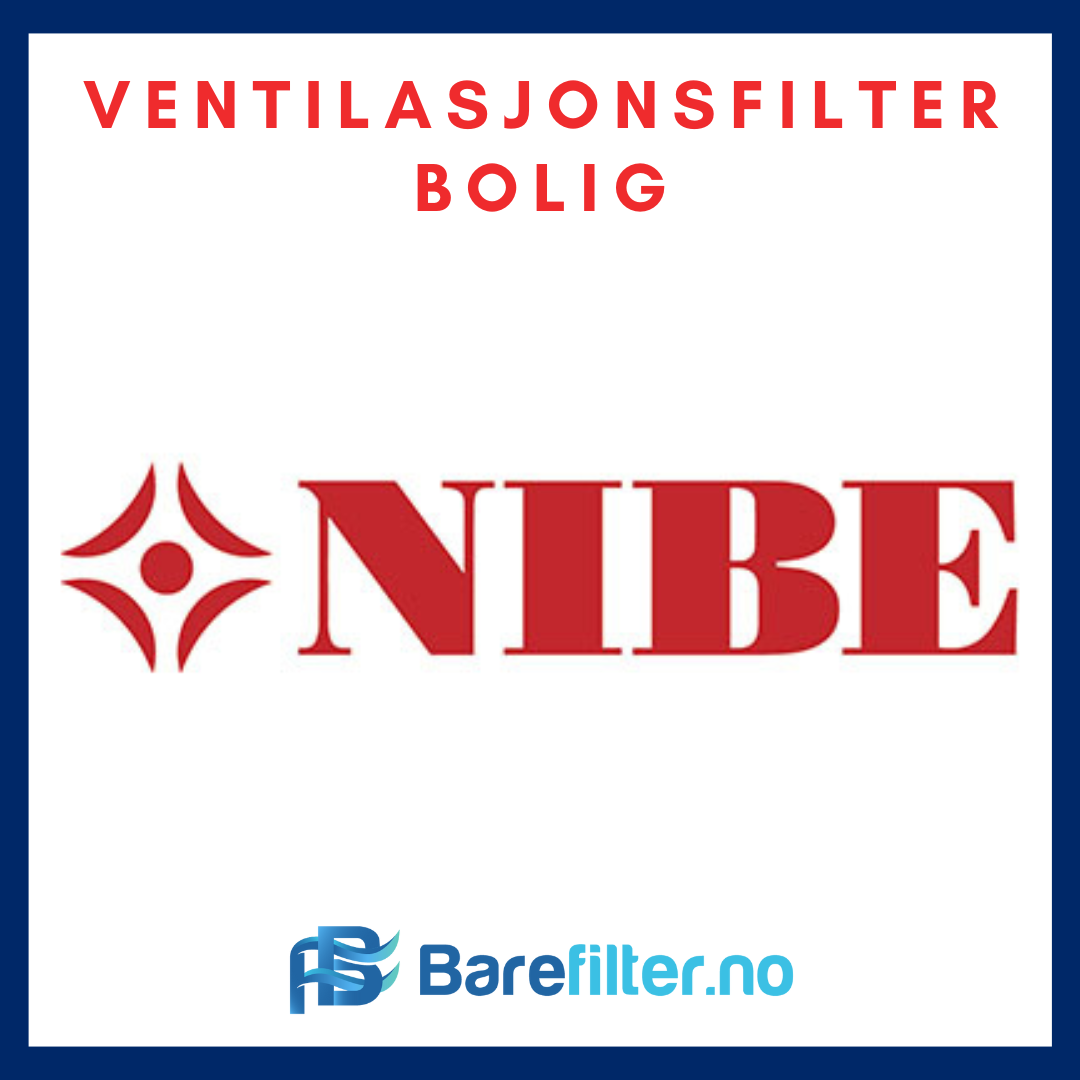 Ventilasjonsfilter til bolig, industri og næringsbygg